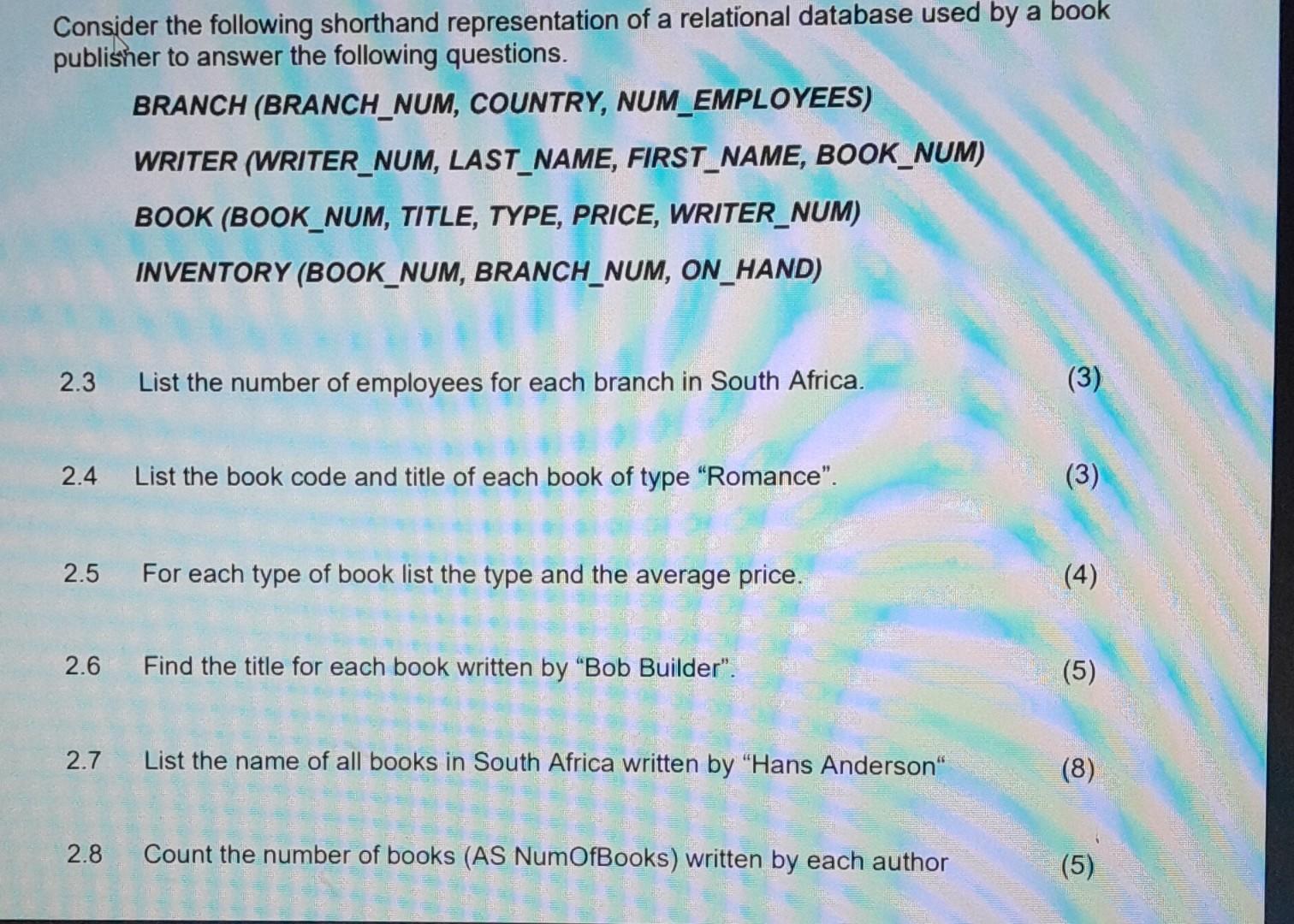 Solved Consider the following shorthand representation of a | Chegg.com