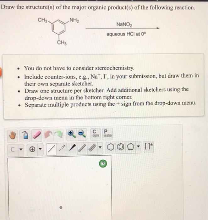 Solved Draw the structure(s) of the major neutral organic | Chegg.com