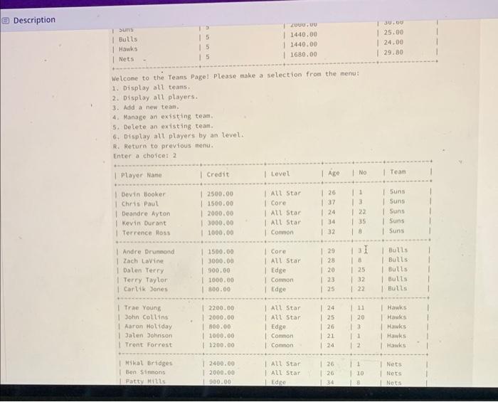 Solved Kindly be done in Java. If too long of a question, | Chegg.com