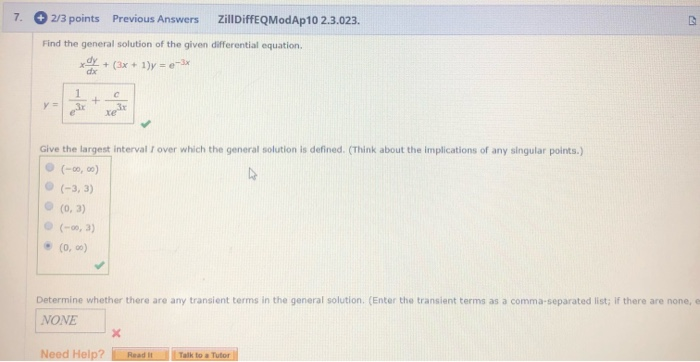 Solved i have no idea how to do the transient term part | Chegg.com