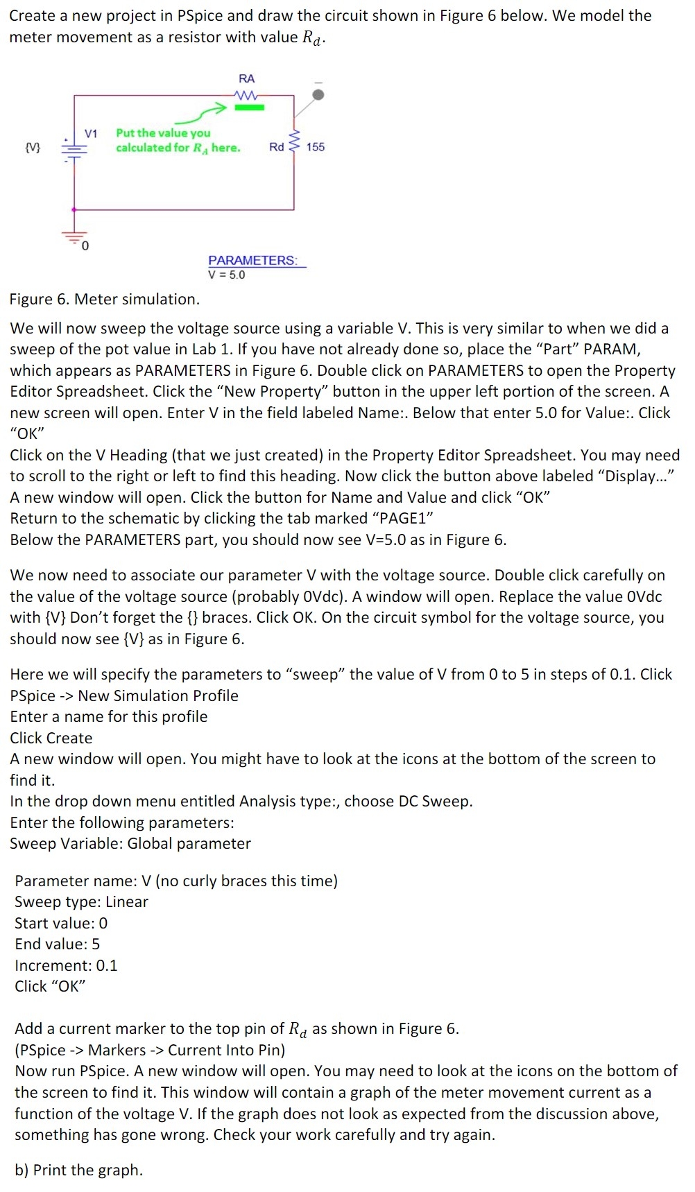 Solved I need help to graphj this PSpice Create a new | Chegg.com