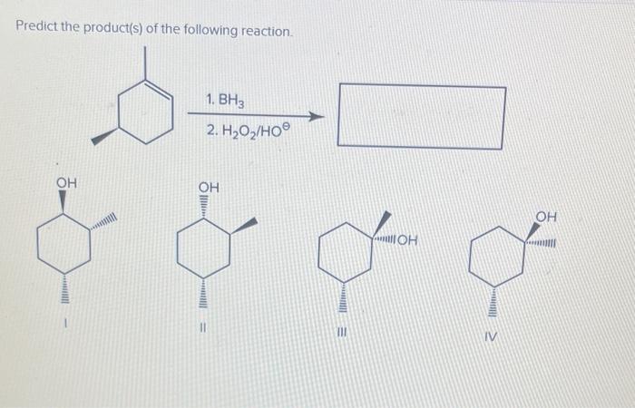 Solved Predict the product(s) of the following reaction. 2. | Chegg.com