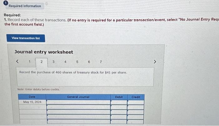 Solved Required information Problem 10-2A (Algo) Record | Chegg.com