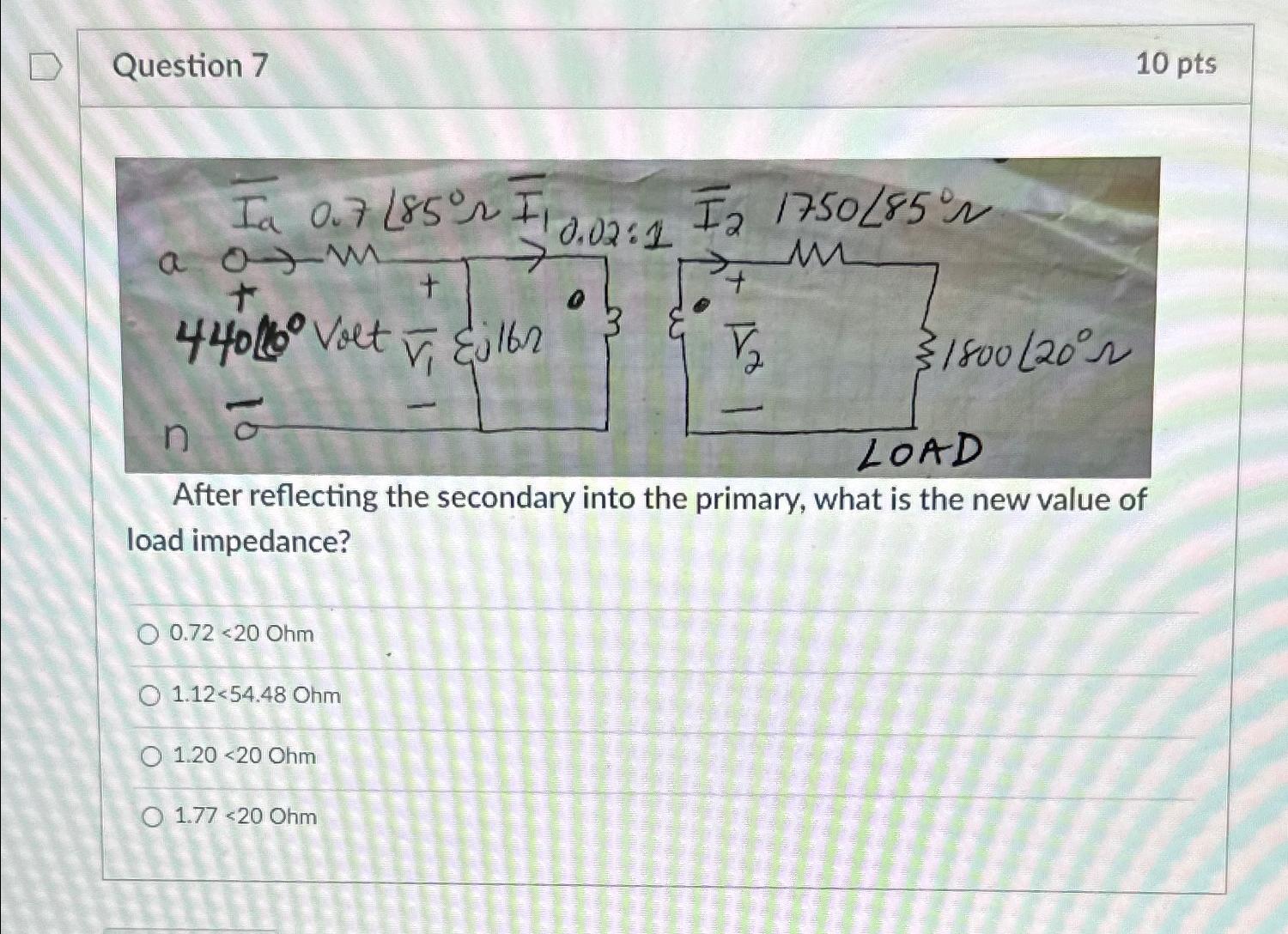 Solved Choose the correct multiple choice option | Chegg.com