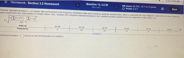 Solved Homework Section 3 2 Homework 9 15 Am Question 13