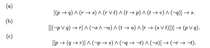 Solved For each of the following arguments, rewrite in | Chegg.com