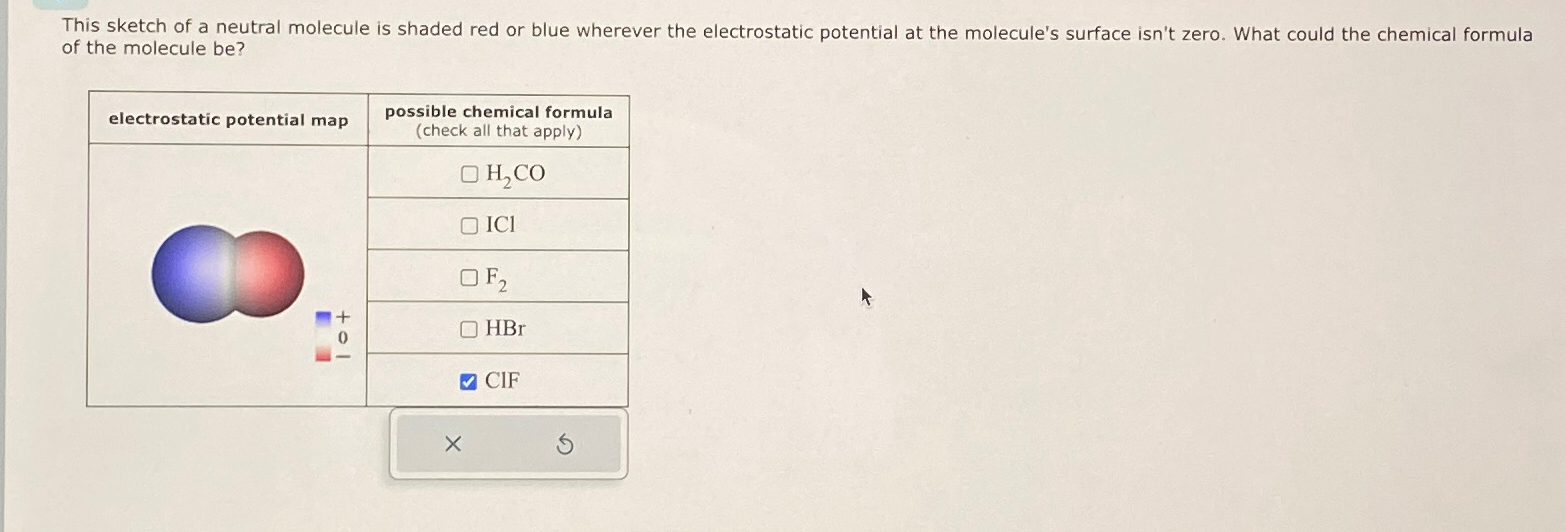 Solved This sketch of a neutral molecule is shaded red or | Chegg.com
