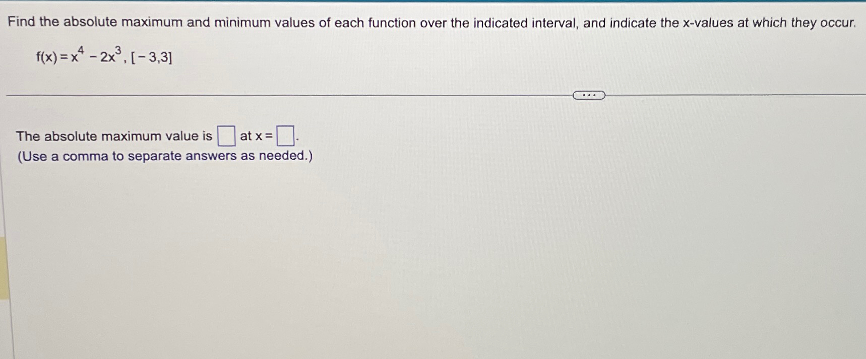 Solved Find The Absolute Maximum And Minimum Values Of Each