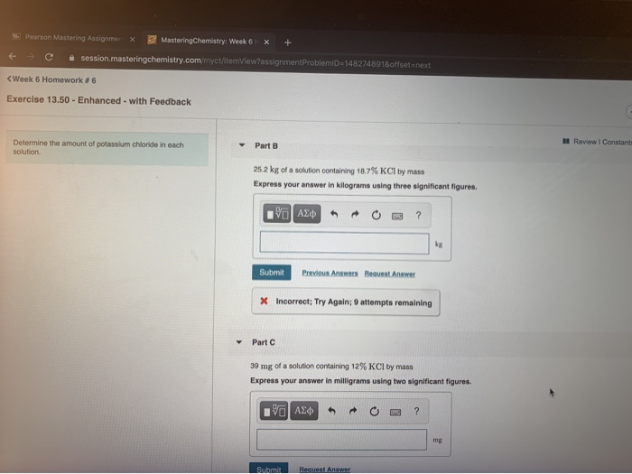 Solved 76 Pearson Mastering Assignmer X & | Chegg.com