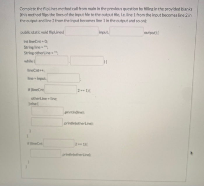 Solved You are to write an executable class (contains a main | Chegg.com