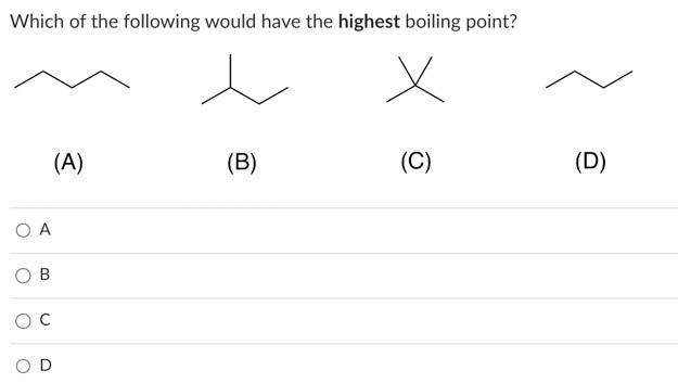 Solved Which of the following would have the highest boiling | Chegg.com