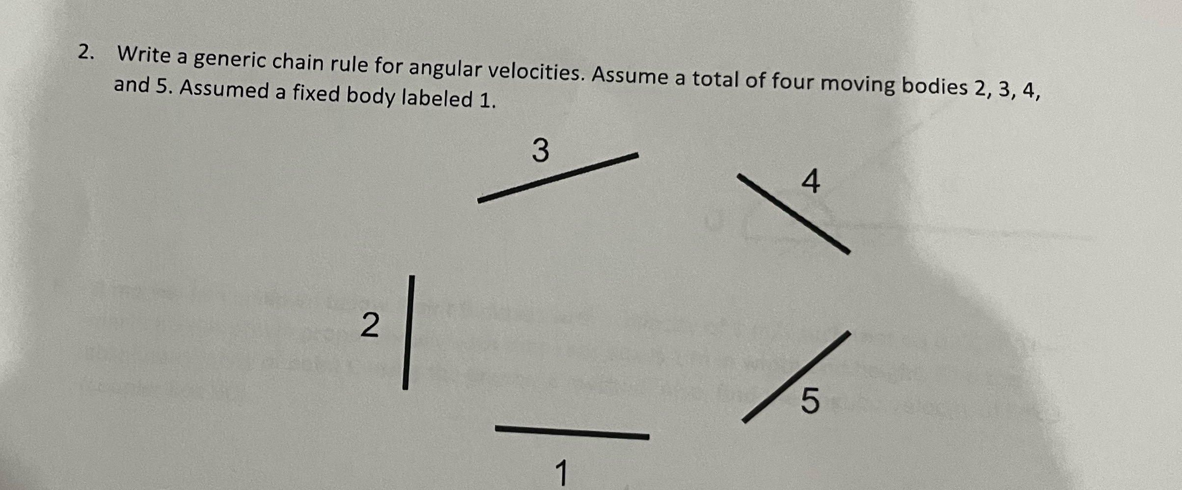 Solved SOLVE NUMERICALY OR GRAPHICALY Write a generic chain | Chegg.com