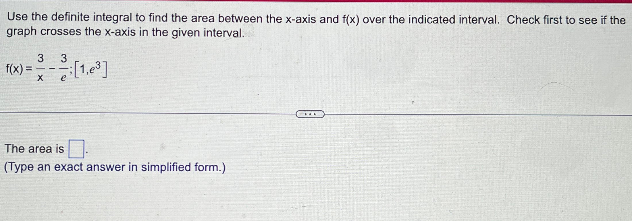 Solved Use the definite integral to find the area between | Chegg.com