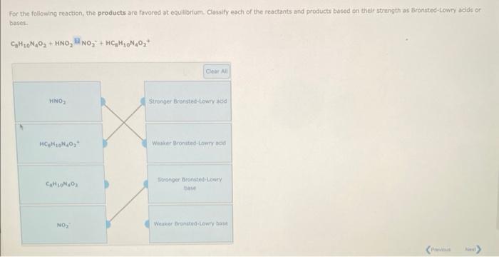 Solved bases. CaH30 N4O2+HNO2 BNO2++HCnH10 N4O2+What is the | Chegg.com