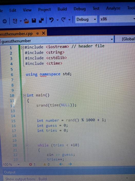 Solved Guess the Number D I am thinking of a number between | Chegg.com