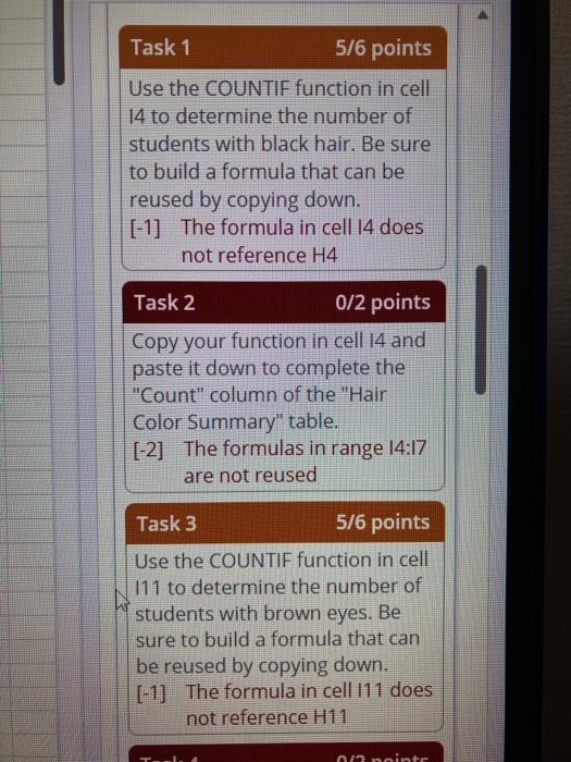 Solved Lookup 34/40 Download Workbook Task 1 6/12 points Use | Chegg.com