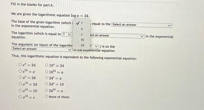 Solved Complete all three of the following items. A. Write | Chegg.com