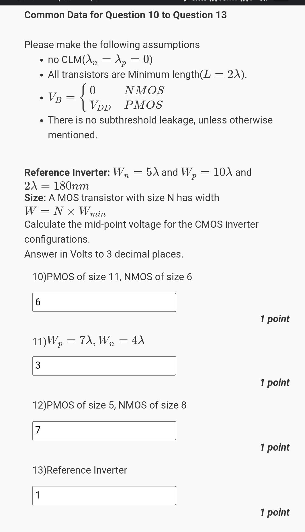 Solved Common Data for Question 10 to Question 13 Please | Chegg.com