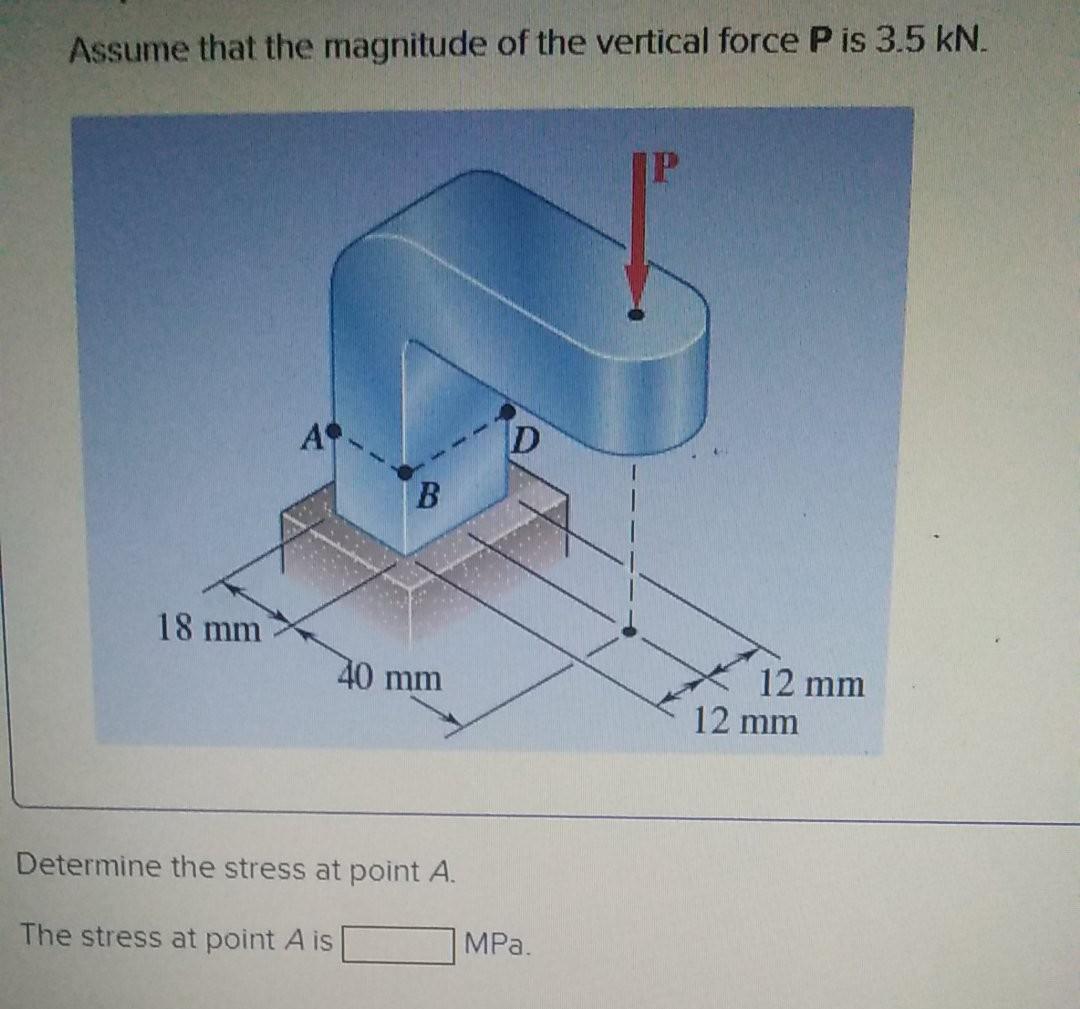 Solved Assume that the magnitude of the vertical force P is | Chegg.com