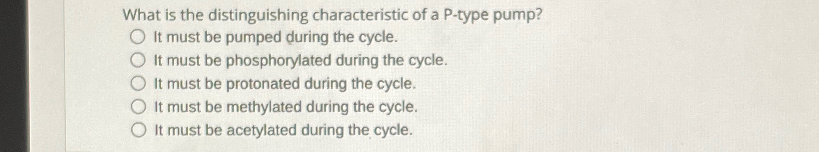 Solved What is the distinguishing characteristic of a P-type | Chegg.com
