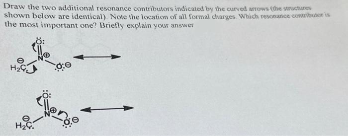 Solved Draw the two additional resonance contributors | Chegg.com