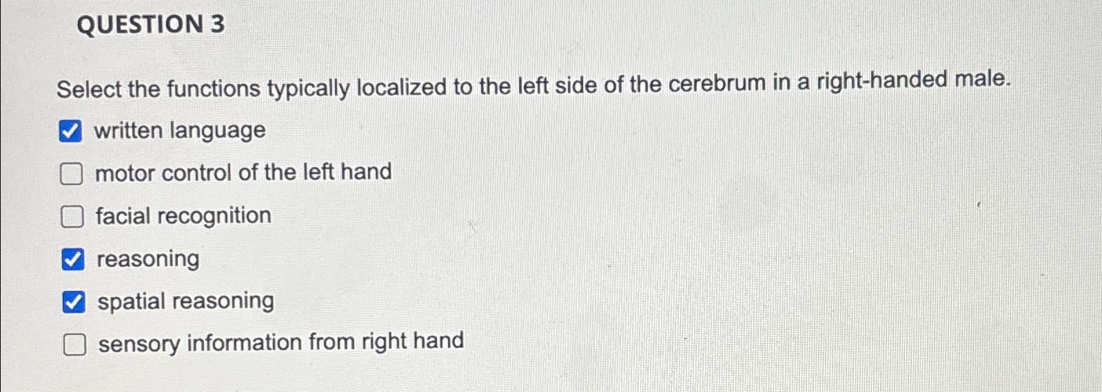 Solved QUESTION 3Select the functions typically localized to | Chegg.com