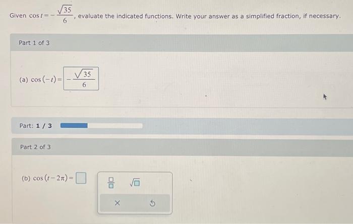 Solved Given cost=−635, evaluate the indicated functions. | Chegg.com