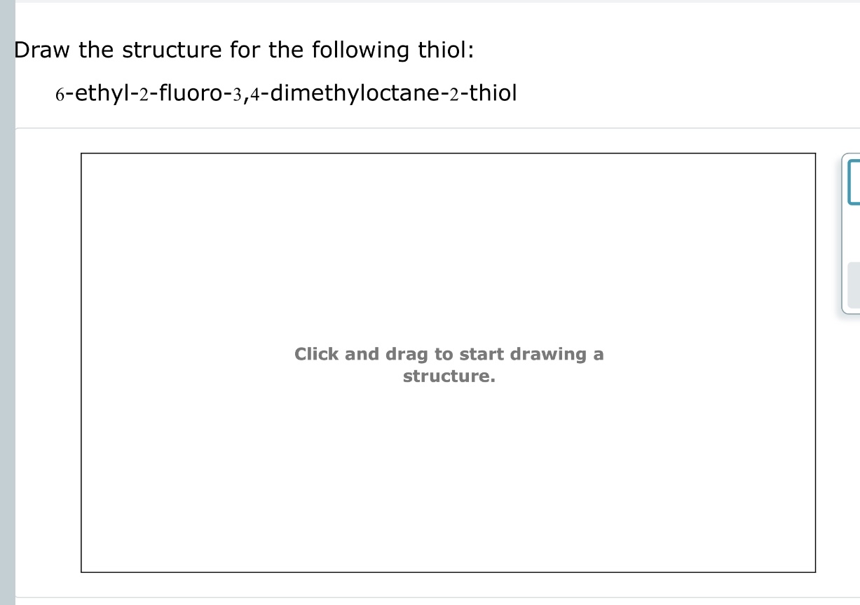 Solved Draw The Structure For The Following