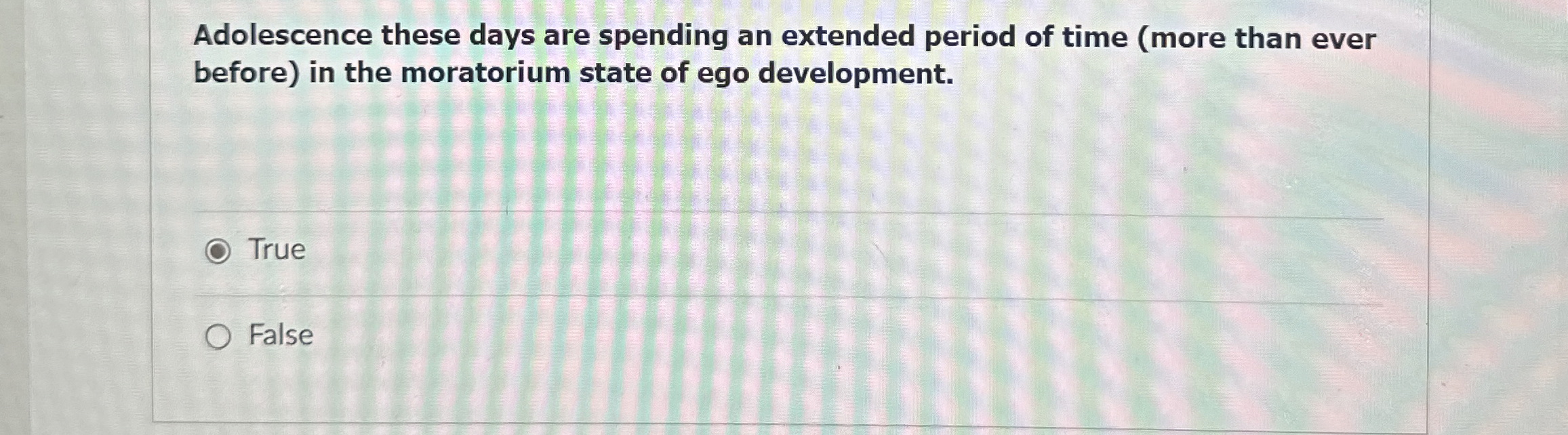 Solved Adolescence these days are spending an extended | Chegg.com
