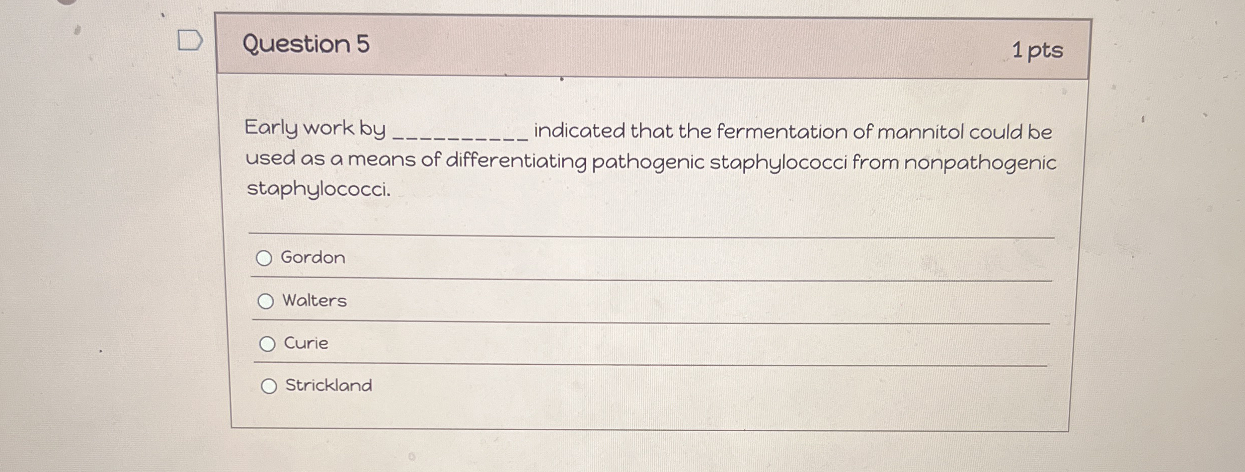 Solved Question 51 ﻿ptsEarly work by . q, ﻿indicated that | Chegg.com