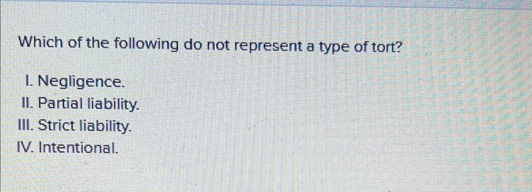 Solved Which of the following do not represent a type of | Chegg.com