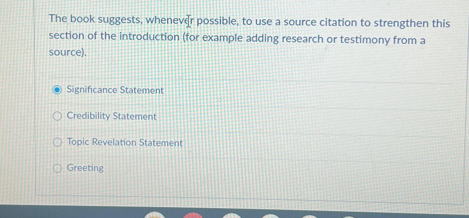 Solved The book suggests, whenevę[ ﻿possible, to use a | Chegg.com