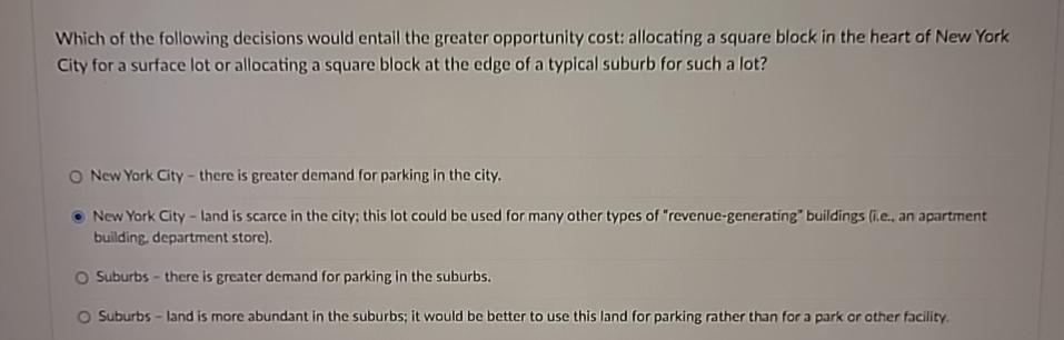 Solved Which of the following decisions would entail the | Chegg.com