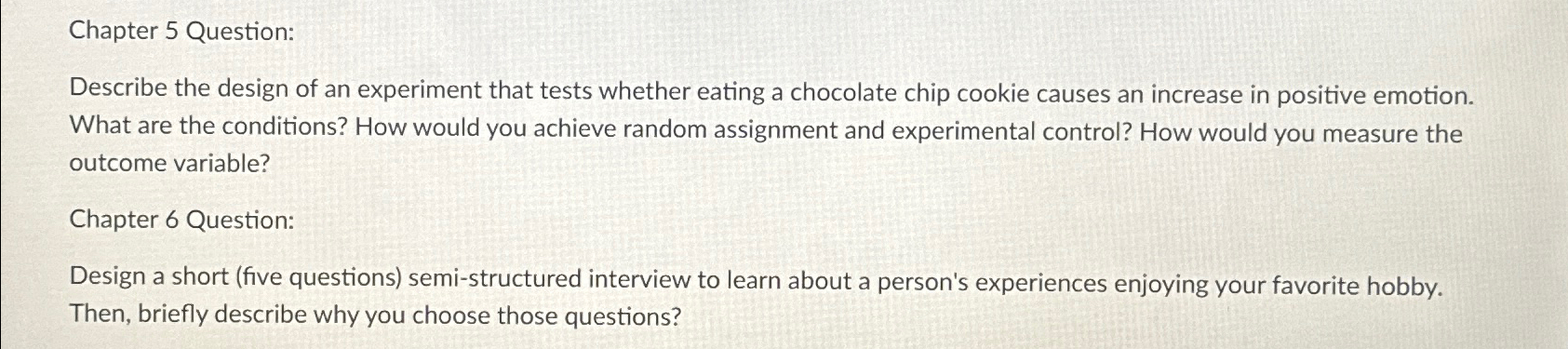 Solved Chapter 5 ﻿Question:Describe the design of an | Chegg.com