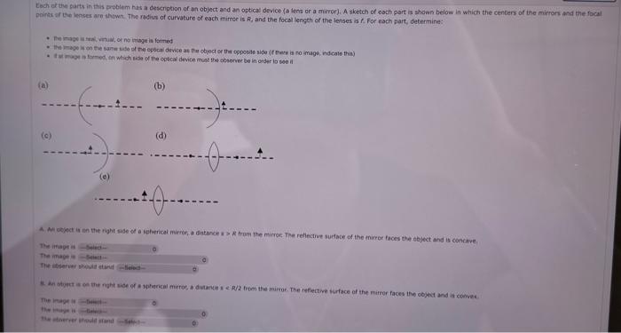Solved Each of tive parts in this problem has a desciption | Chegg.com