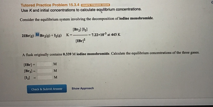 Solved Tutored Practice Problem 15.3.4 COUNTS TOWARDS GRADE | Chegg.com