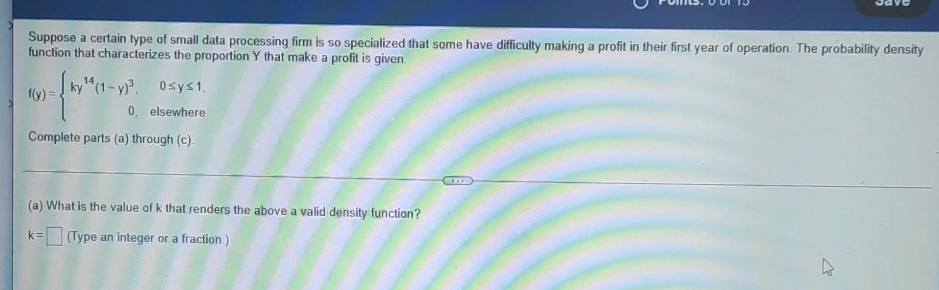 Solved Suppose a certain type of small data processing firm | Chegg.com