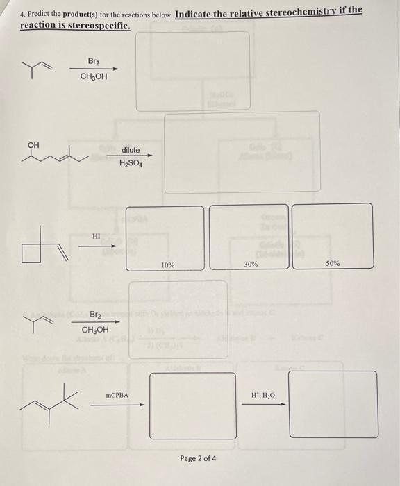 Solved 1. Predict the expected major product(s) of HCl | Chegg.com
