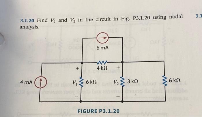 Solved 3.1.13 Find I, in the circuit in Fig. P3.1.13 using | Chegg.com