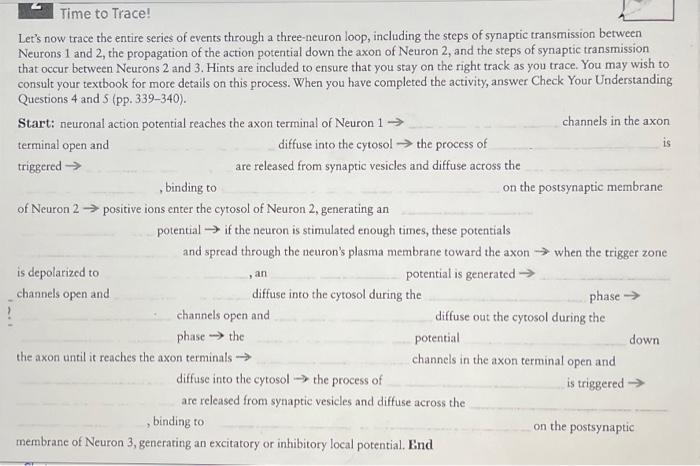 Solved Let's now trace the entire series of events through a | Chegg.com