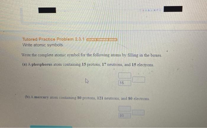 Solved Tutored Practice Problem 2.3.1 COUNTS TOWARDS GUIDE | Chegg.com