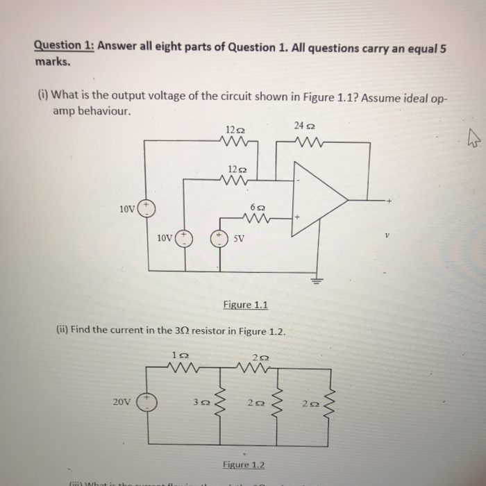 Solved Question 1: Answer all eight parts of Question 1. All | Chegg.com