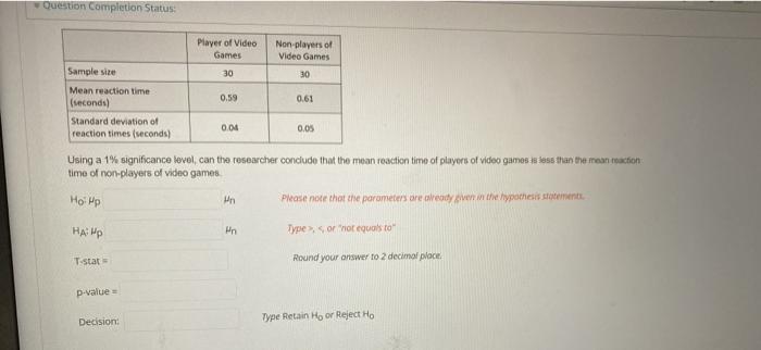 Solved QUESTION 1 3F A researcher is comparing the reaction | Chegg.com