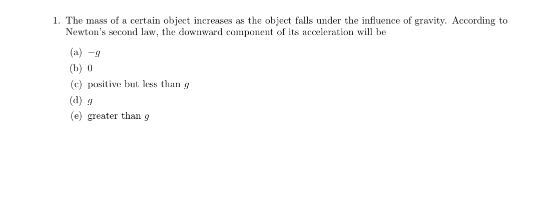 Solved The mass of a certain object increases as the object | Chegg.com