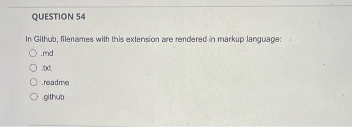 Solved In Github, filenames with this extension are rendered | Chegg.com