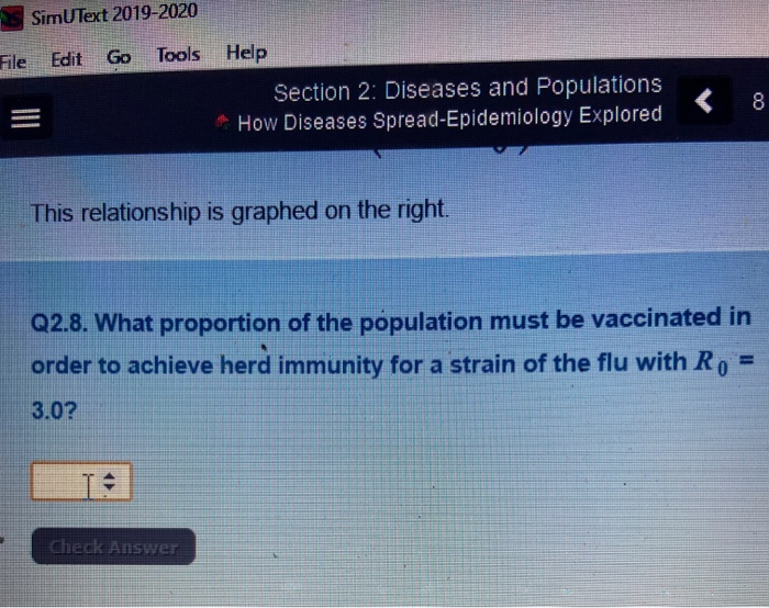 Solved SimUText 2019-2020 File Edit Go Tools Help Section 2: | Chegg.com