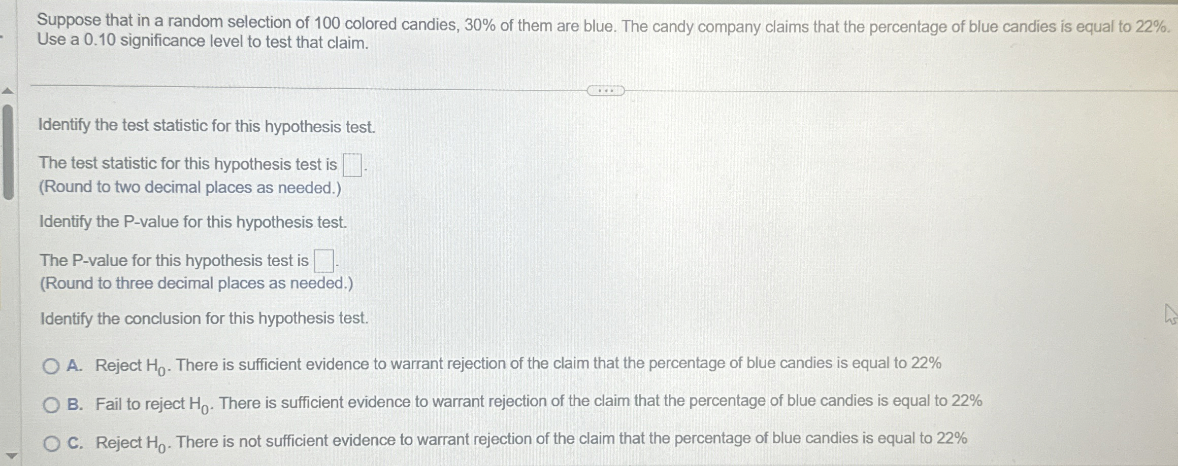 Solved Suppose that in a random selection of 100 ﻿colored | Chegg.com