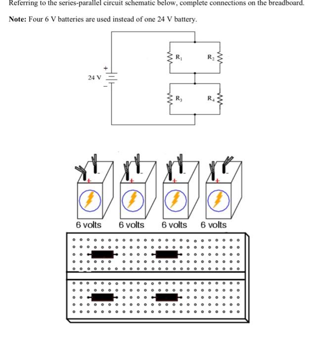 Series Parallel Circuit Breadboard