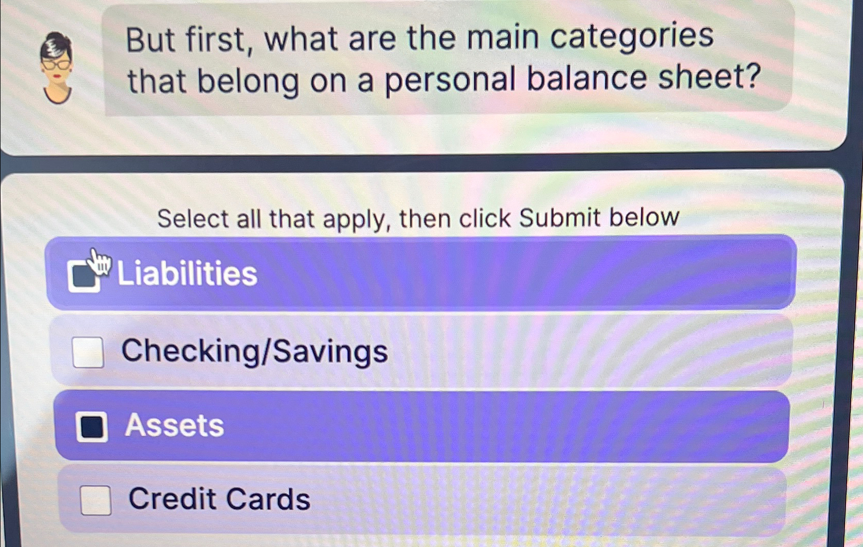 Solved But first, what are the main categories that belong | Chegg.com