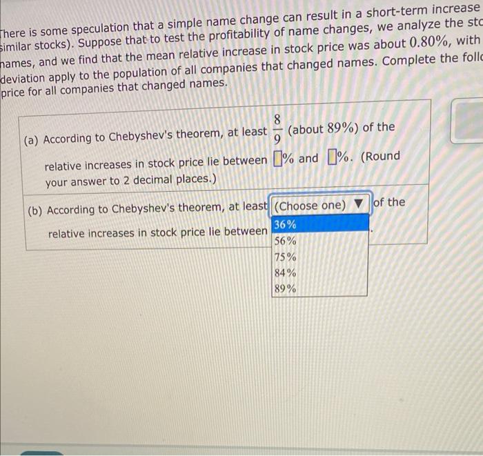 Solved There is some speculation that a simple name change | Chegg.com